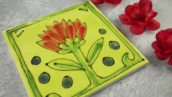 Symmetrical Art Deco Tiles | AMACO Brent